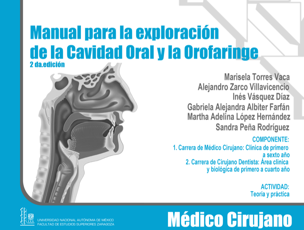 Manual para la exploración de la cavidad oral y la orofaringe ...